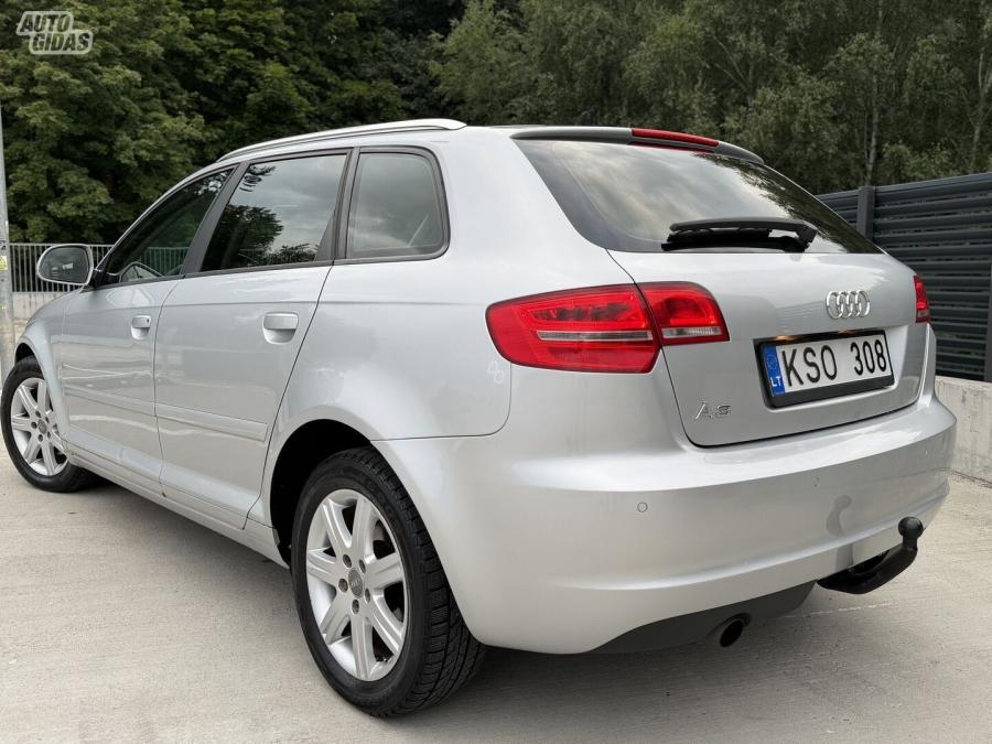 Pelēks Audi A3 2010 Viļņa, ar dzinēja tilpumu 1.60 L un nobraukumu 325 tūkst. km par 3199 €, foto 6 vietnē AUTOMOTO.COM.LV