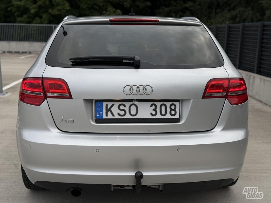 Pelēks Audi A3 2010 Viļņa, ar dzinēja tilpumu 1.60 L un nobraukumu 325 tūkst. km par 3199 €, foto 8 vietnē AUTOMOTO.COM.LV