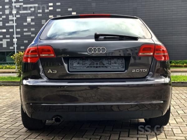 Grey Audi A3 2010 in Jelgava, with an engine capacity of 2.00 L and mileage of 0 thousand km for 5990 €, photo 7 on AUTOMOTO.COM.LV