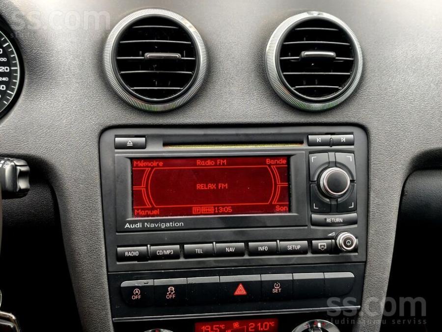Серый Ауди А3 2010 в Елгава, объемом двигателя 2.00 л и пробегом 0 тыс. км за 5990 €, фото 19 на AUTOMOTO.COM.LV