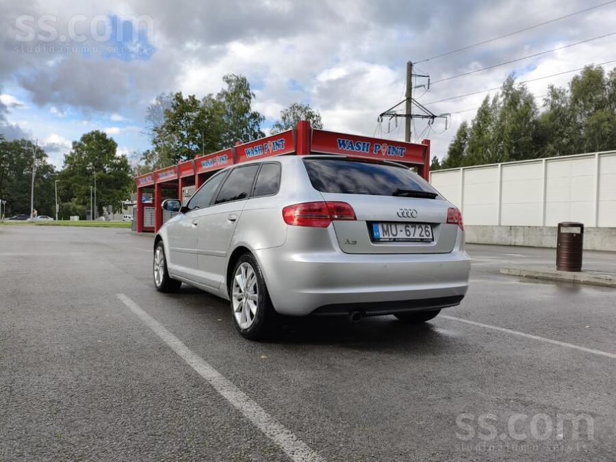 Pelēks Audi A3 2010 Rīga, ar dzinēja tilpumu 1.60 L un nobraukumu 271 tūkst. km par 4200 €, foto 4 vietnē AUTOMOTO.COM.LV