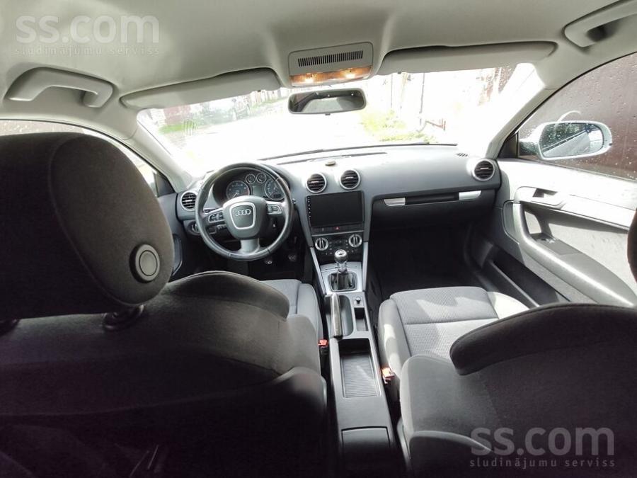 Pelēks Audi A3 2010 Rīga, ar dzinēja tilpumu 1.60 L un nobraukumu 271 tūkst. km par 4200 €, foto 8 vietnē AUTOMOTO.COM.LV