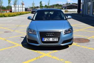 Grey Audi A3 2010 in Vilnius, with an engine capacity of 1.60 L and mileage of 176 thousand km for 3800 €, photo 4 on AUTOMOTO.COM.LV