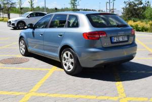 Grey Audi A3 2010 in Vilnius, with an engine capacity of 1.60 L and mileage of 176 thousand km for 3800 €, photo 10 on AUTOMOTO.COM.LV