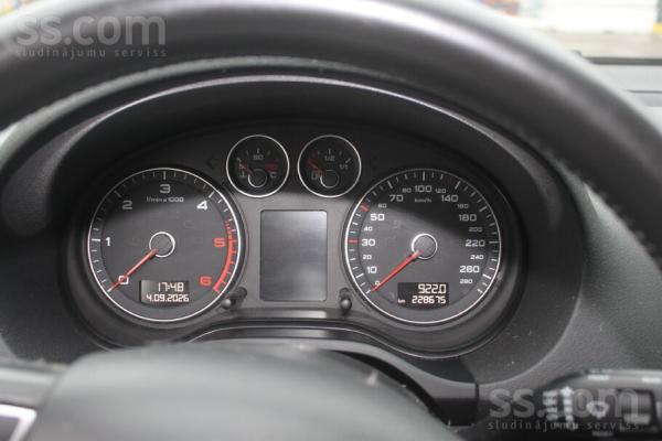 Pelēks Audi A3 2010 Rīga, ar dzinēja tilpumu 1.60 L un nobraukumu 229 tūkst. km par 5900 €, foto 9 vietnē AUTOMOTO.COM.LV