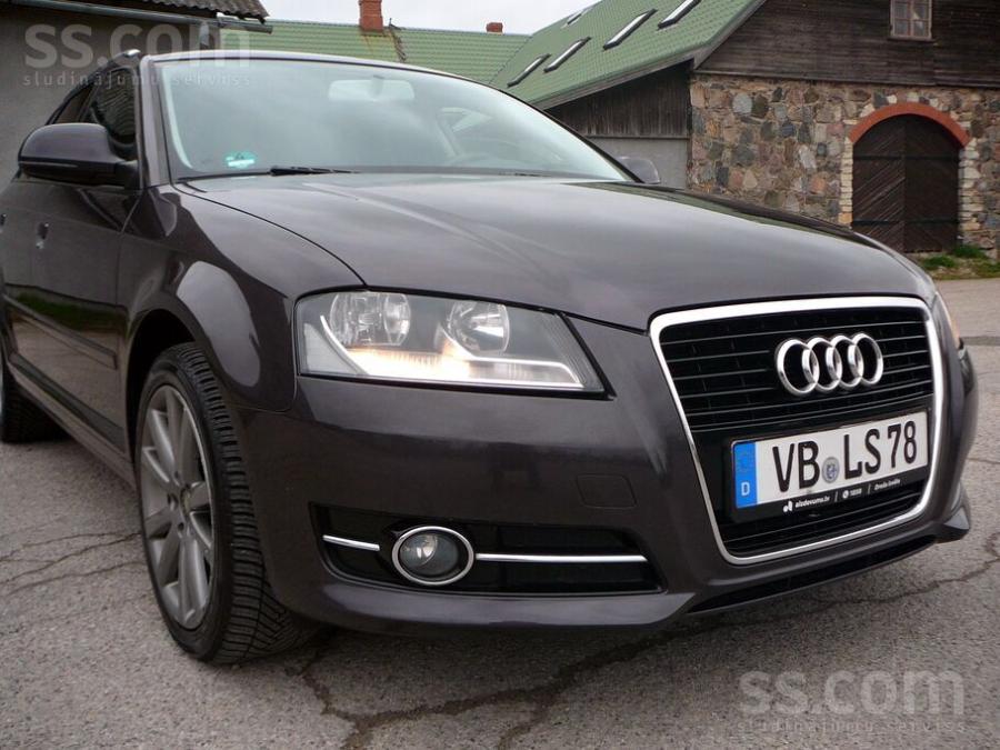 Grey Audi A3 2010 in Cesis, with an engine capacity of 1.60 L and mileage of 0 thousand km for 5990 €, photo 1 on AUTOMOTO.COM.LV