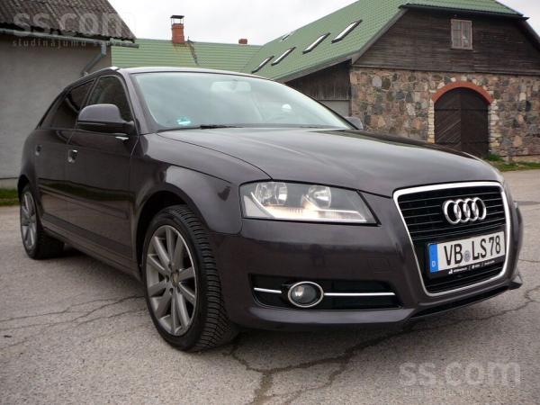 Grey Audi A3 2010 in Cesis, with an engine capacity of 1.60 L and mileage of 0 thousand km for 5990 €, photo 3 on AUTOMOTO.COM.LV