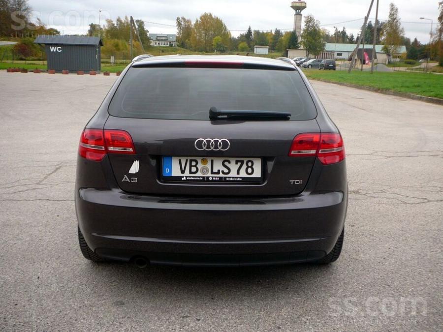 Grey Audi A3 2010 in Cesis, with an engine capacity of 1.60 L and mileage of 0 thousand km for 5990 €, photo 7 on AUTOMOTO.COM.LV
