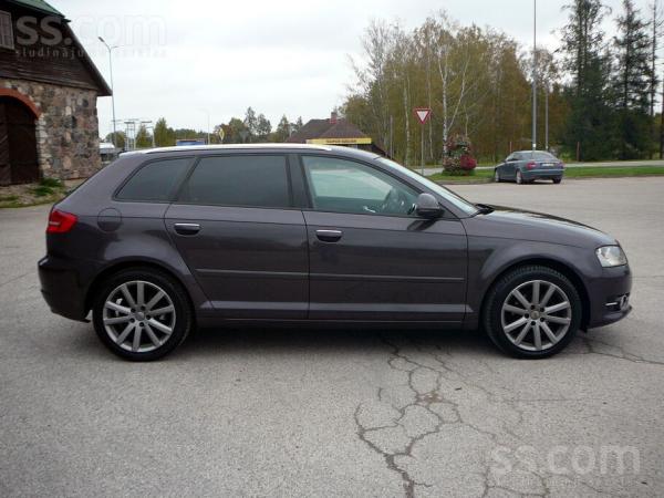 Grey Audi A3 2010 in Cesis, with an engine capacity of 1.60 L and mileage of 0 thousand km for 5990 €, photo 8 on AUTOMOTO.COM.LV