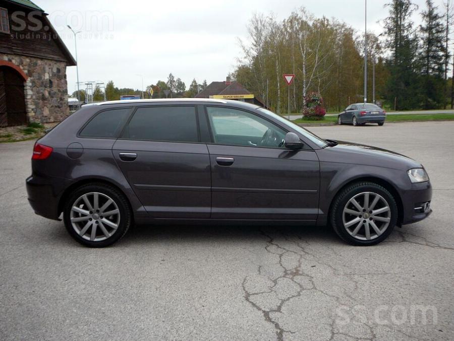 Grey Audi A3 2010 in Cesis, with an engine capacity of 1.60 L and mileage of 0 thousand km for 5990 €, photo 8 on AUTOMOTO.COM.LV