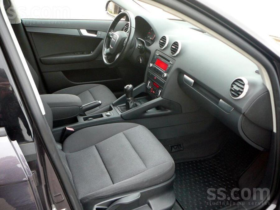 Grey Audi A3 2010 in Cesis, with an engine capacity of 1.60 L and mileage of 0 thousand km for 5990 €, photo 11 on AUTOMOTO.COM.LV