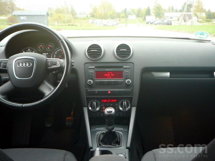 Grey Audi A3 2010 in Cesis, with an engine capacity of 1.60 L and mileage of 0 thousand km for 5990 €, photo 13 on AUTOMOTO.COM.LV