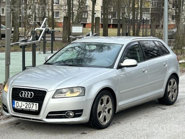 Grey Audi A3 2011 in Riga, with an engine capacity of 1.60 L and mileage of 259 thousand km for 4300 €, photo 1 on AUTOMOTO.COM.LV