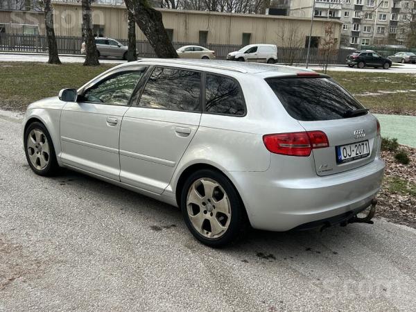 Grey Audi A3 2011 in Riga, with an engine capacity of 1.60 L and mileage of 259 thousand km for 4300 €, photo 4 on AUTOMOTO.COM.LV