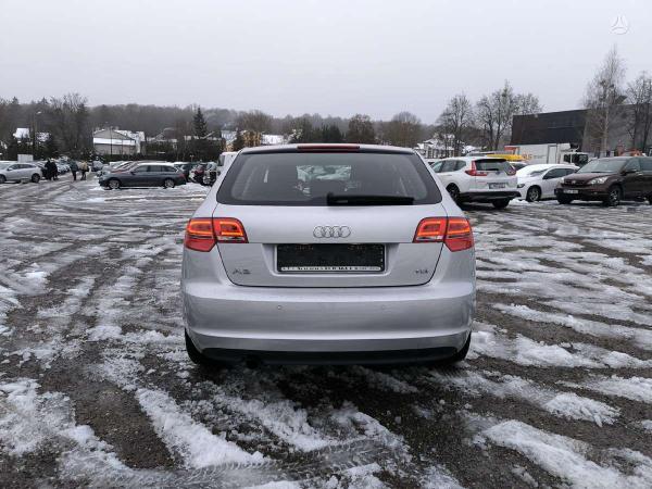 Grey Audi A3 2011 in Alytus, with an engine capacity of 1.60 L and mileage of 300 thousand km for 5500 €, photo 6 on AUTOMOTO.COM.LV