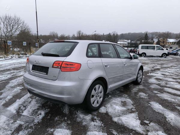 Grey Audi A3 2011 in Alytus, with an engine capacity of 1.60 L and mileage of 300 thousand km for 5500 €, photo 8 on AUTOMOTO.COM.LV
