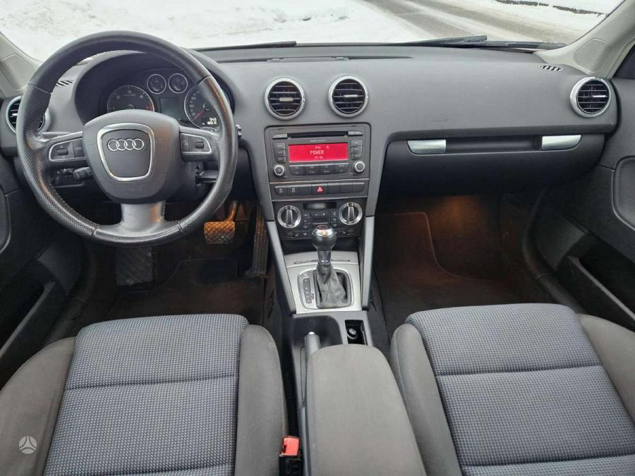Grey Audi A3 2011 in Mazeikiai, with an engine capacity of 1.97 L and mileage of 185 thousand km for 5650 €, photo 16 on AUTOMOTO.COM.LV