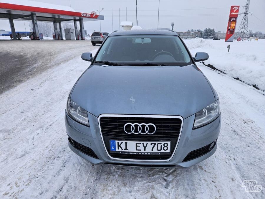 Grey Audi A3 2011 in Mazeikiai, with an engine capacity of 2.00 L and mileage of 185 thousand km for 5650 €, photo 5 on AUTOMOTO.COM.LV