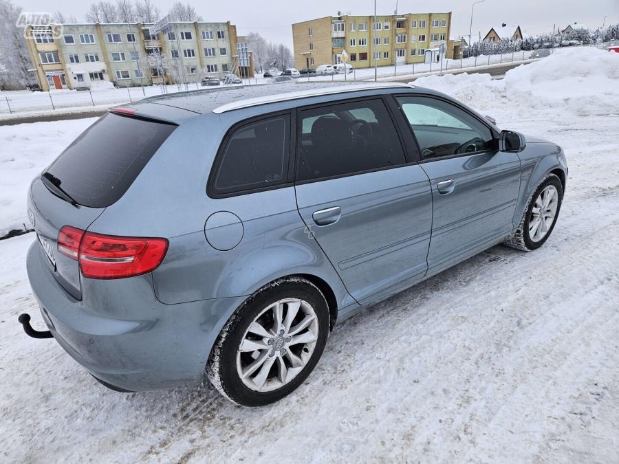 Grey Audi A3 2011 in Mazeikiai, with an engine capacity of 2.00 L and mileage of 185 thousand km for 5650 €, photo 6 on AUTOMOTO.COM.LV