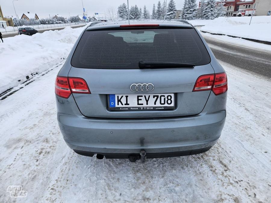 Grey Audi A3 2011 in Mazeikiai, with an engine capacity of 2.00 L and mileage of 185 thousand km for 5650 €, photo 11 on AUTOMOTO.COM.LV