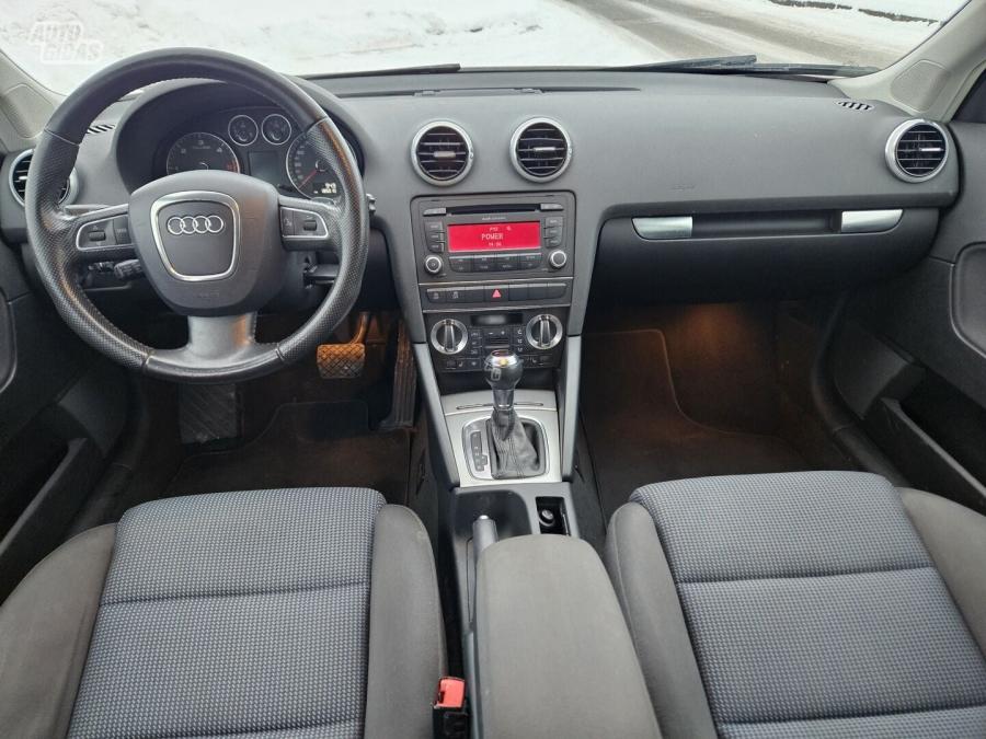 Grey Audi A3 2011 in Mazeikiai, with an engine capacity of 2.00 L and mileage of 185 thousand km for 5650 €, photo 16 on AUTOMOTO.COM.LV