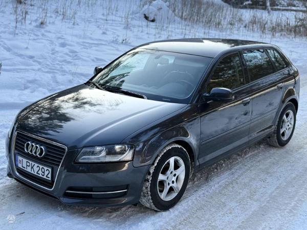 Grey Audi A3 2011 in Vilnius, with an engine capacity of 1.90 L and mileage of 253 thousand km for 3900 €, photo 2 on AUTOMOTO.COM.LV
