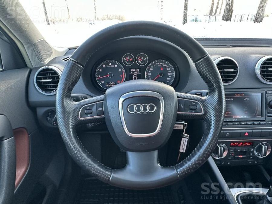 Pelēks Audi A3 2011 Tukums, ar dzinēja tilpumu 2.00 L un nobraukumu 254 tūkst. km par 6790 €, foto 15 vietnē AUTOMOTO.COM.LV