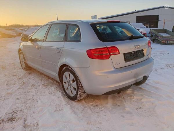 Grey Audi A3 2011 in Utena, with an engine capacity of 1.20 L and mileage of 141 thousand km for 4400 €, photo 11 on AUTOMOTO.COM.LV