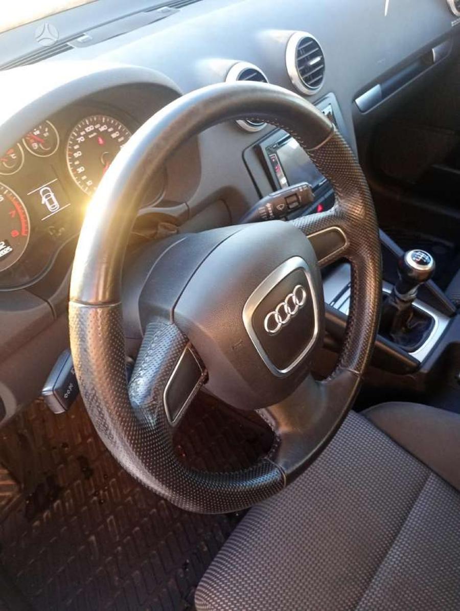 Pelēks Audi A3 2011 Utena, ar dzinēja tilpumu 1.20 L un nobraukumu 141 tūkst. km par 4400 €, foto 16 vietnē AUTOMOTO.COM.LV