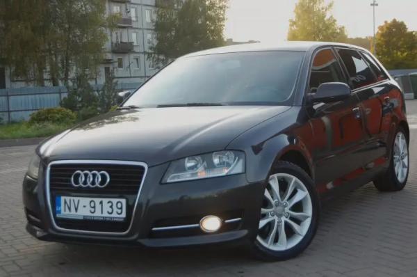 Pelēks Audi A3 2011 Jēkabpils, ar dzinēja tilpumu 1.60 L un nobraukumu 321 tūkst. km par 4890 €, foto 1 vietnē AUTOMOTO.COM.LV
