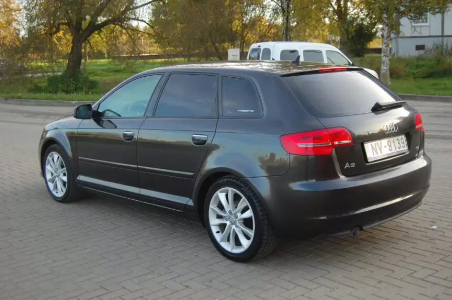 Pelēks Audi A3 2011 Jēkabpils, ar dzinēja tilpumu 1.60 L un nobraukumu 321 tūkst. km par 4890 €, foto 8 vietnē AUTOMOTO.COM.LV