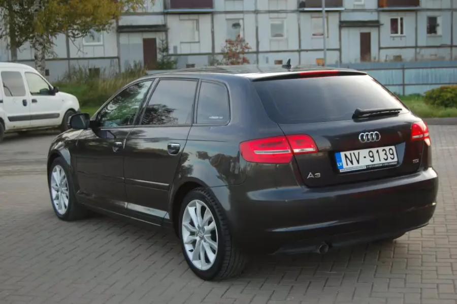 Pelēks Audi A3 2011 Jēkabpils, ar dzinēja tilpumu 1.60 L un nobraukumu 321 tūkst. km par 4890 €, foto 10 vietnē AUTOMOTO.COM.LV