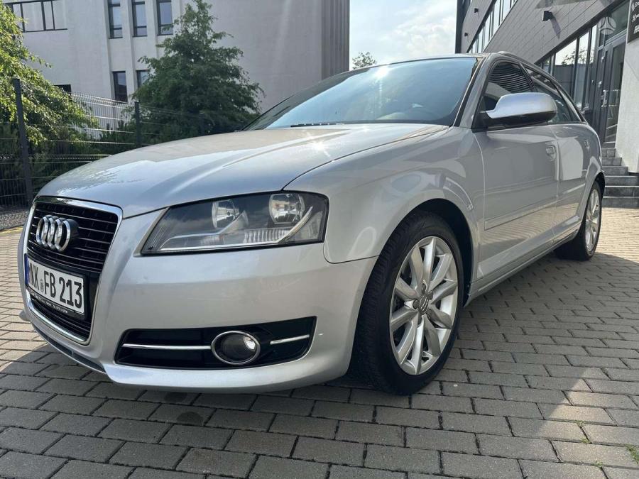 Grey Audi A3 2011 in Kaunas, with an engine capacity of 1.40 L and mileage of 163 thousand km for 4390 €, photo 1 on AUTOMOTO.COM.LV