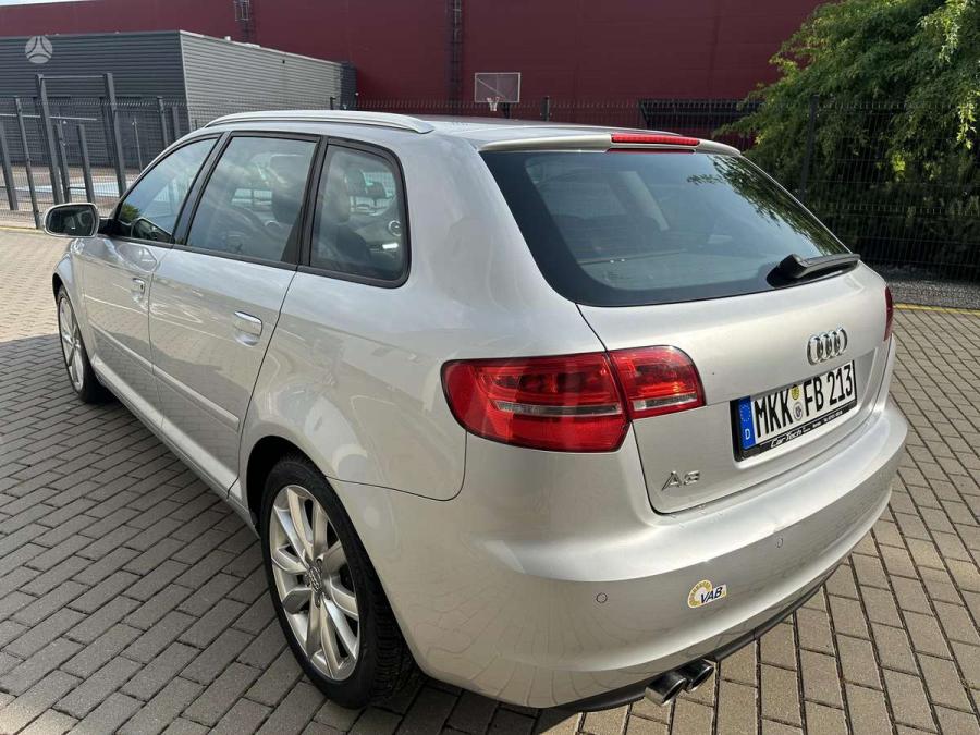 Grey Audi A3 2011 in Kaunas, with an engine capacity of 1.40 L and mileage of 163 thousand km for 4390 €, photo 5 on AUTOMOTO.COM.LV