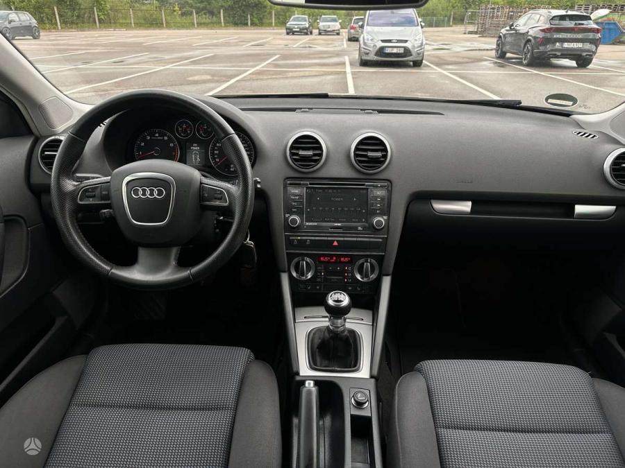 Grey Audi A3 2011 in Kaunas, with an engine capacity of 1.40 L and mileage of 163 thousand km for 4390 €, photo 29 on AUTOMOTO.COM.LV