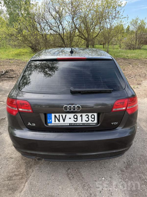 Pelēks Audi A3 2011 Jēkabpils, ar dzinēja tilpumu 1.60 L un nobraukumu 350 tūkst. km par 5500 €, foto 2 vietnē AUTOMOTO.COM.LV