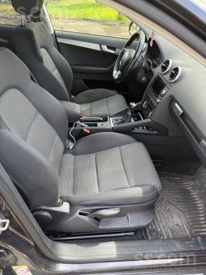 Grey Audi A3 2011 in Jekabpils, with an engine capacity of 1.60 L and mileage of 350 thousand km for 5500 €, photo 8 on AUTOMOTO.COM.LV