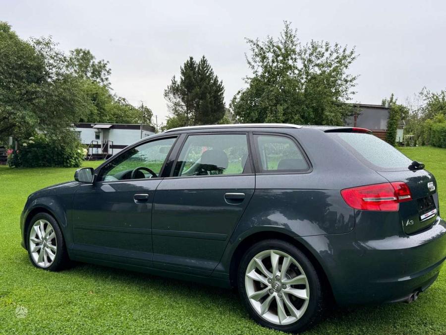Grey Audi A3 2011 in Utena, with an engine capacity of 1.80 L and mileage of 188 thousand km for 5100 €, photo 6 on AUTOMOTO.COM.LV
