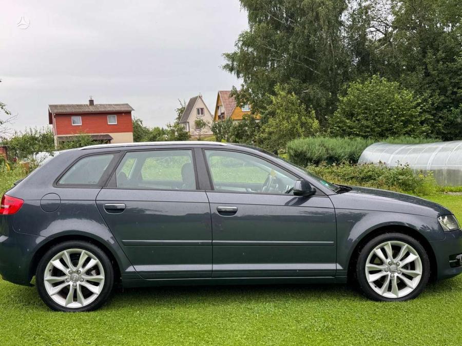 Grey Audi A3 2011 in Utena, with an engine capacity of 1.80 L and mileage of 188 thousand km for 5100 €, photo 7 on AUTOMOTO.COM.LV