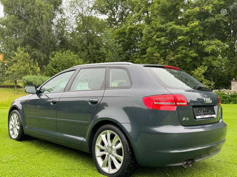 Grey Audi A3 2011 in Utena, with an engine capacity of 1.80 L and mileage of 188 thousand km for 5100 €, photo 24 on AUTOMOTO.COM.LV