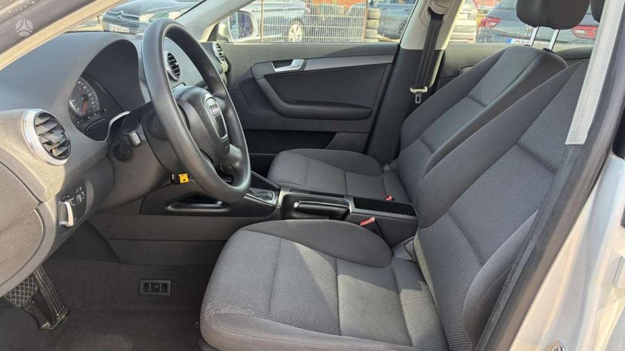 Grey Audi A3 2011 in Marijampole, with an engine capacity of 1.39 L and mileage of 220 thousand km for 5200 €, photo 27 on AUTOMOTO.COM.LV
