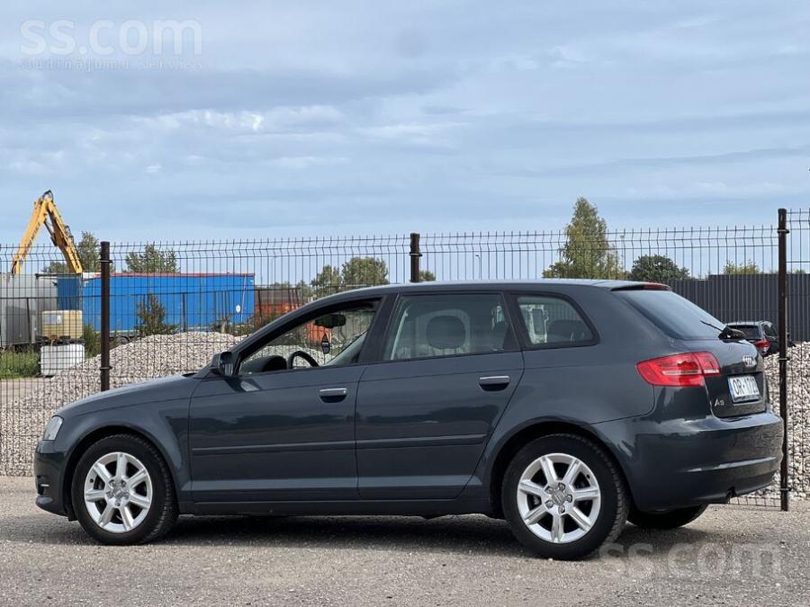 Grey Audi A3 2011 in Tukums, with an engine capacity of 2.00 L and mileage of 0 thousand km for 4990 €, photo 6 on AUTOMOTO.COM.LV