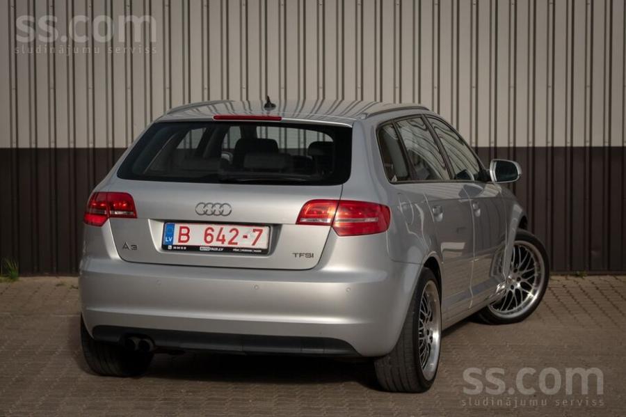 Pelēks Audi A3 2011 Talsi, ar dzinēja tilpumu 1.40 L un nobraukumu 147 tūkst. km par 5950 €, foto 8 vietnē AUTOMOTO.COM.LV