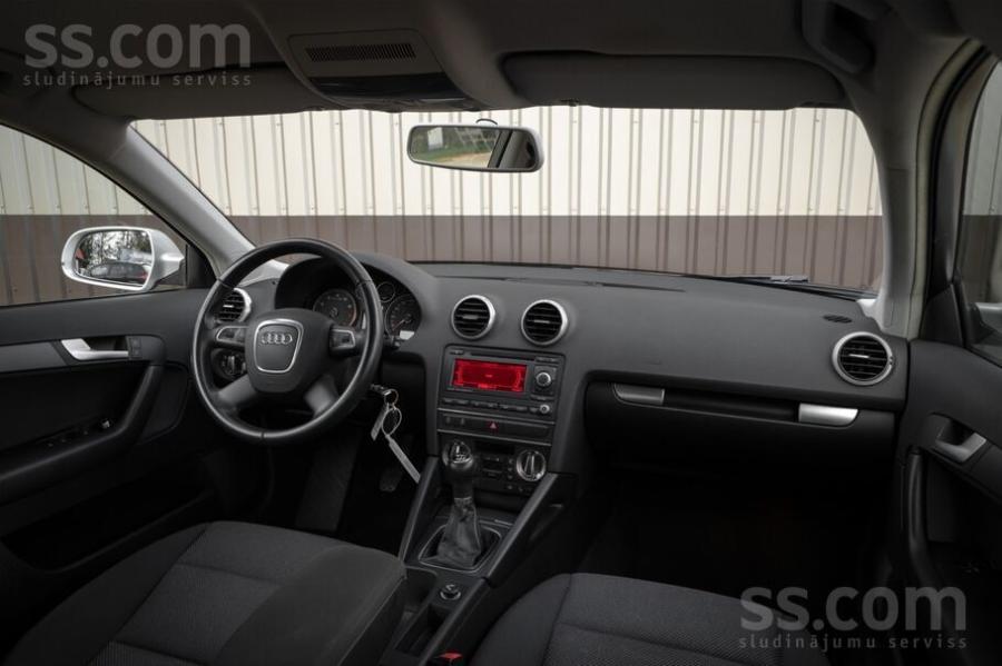 Pelēks Audi A3 2011 Talsi, ar dzinēja tilpumu 1.40 L un nobraukumu 147 tūkst. km par 5950 €, foto 9 vietnē AUTOMOTO.COM.LV