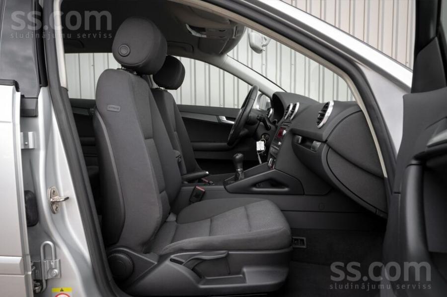 Pelēks Audi A3 2011 Talsi, ar dzinēja tilpumu 1.40 L un nobraukumu 147 tūkst. km par 5950 €, foto 13 vietnē AUTOMOTO.COM.LV