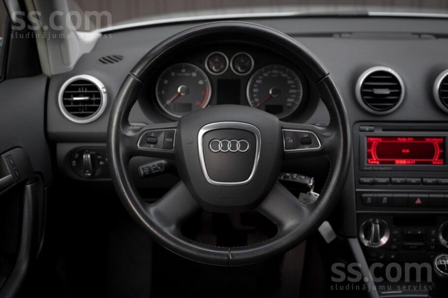 Pelēks Audi A3 2011 Talsi, ar dzinēja tilpumu 1.40 L un nobraukumu 147 tūkst. km par 5950 €, foto 19 vietnē AUTOMOTO.COM.LV
