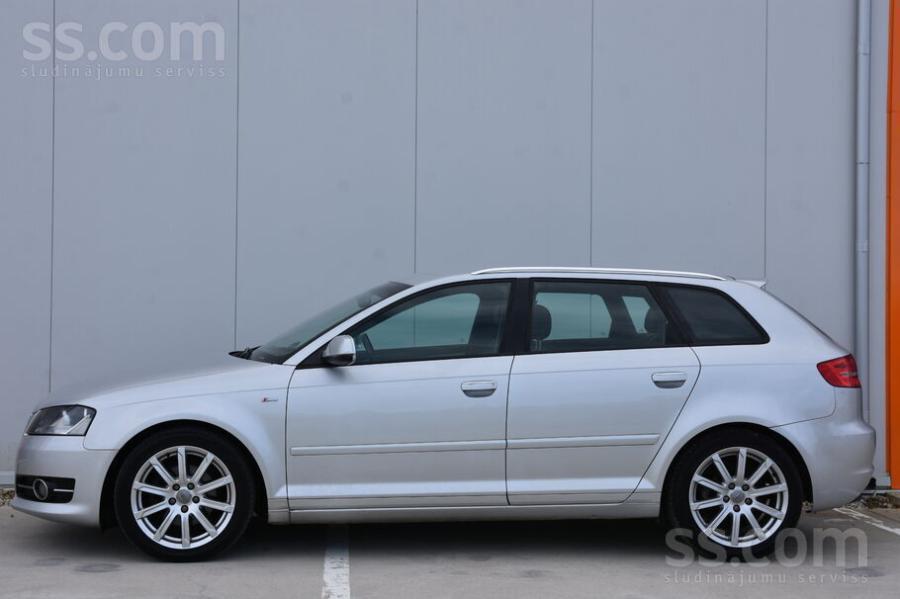 Grey Audi A3 2011 in Riga, with an engine capacity of 1.60 L and mileage of 306 thousand km for 5990 €, photo 3 on AUTOMOTO.COM.LV