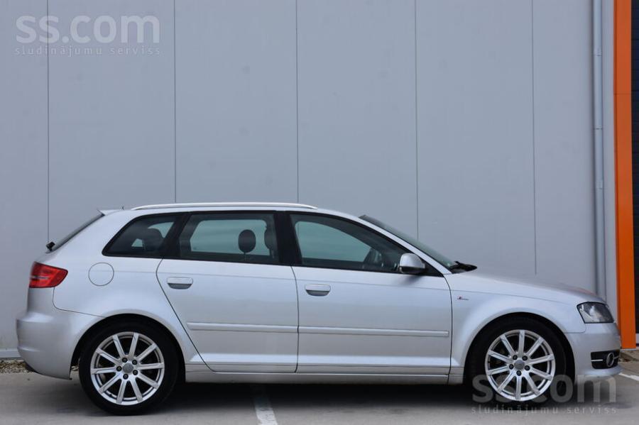 Grey Audi A3 2011 in Riga, with an engine capacity of 1.60 L and mileage of 306 thousand km for 5990 €, photo 6 on AUTOMOTO.COM.LV