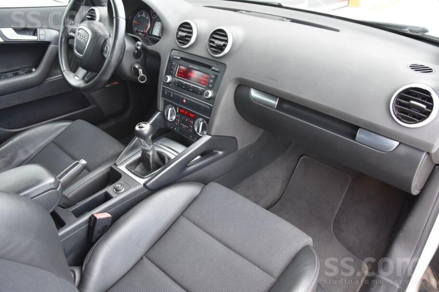 Grey Audi A3 2011 in Riga, with an engine capacity of 1.60 L and mileage of 306 thousand km for 5990 €, photo 14 on AUTOMOTO.COM.LV