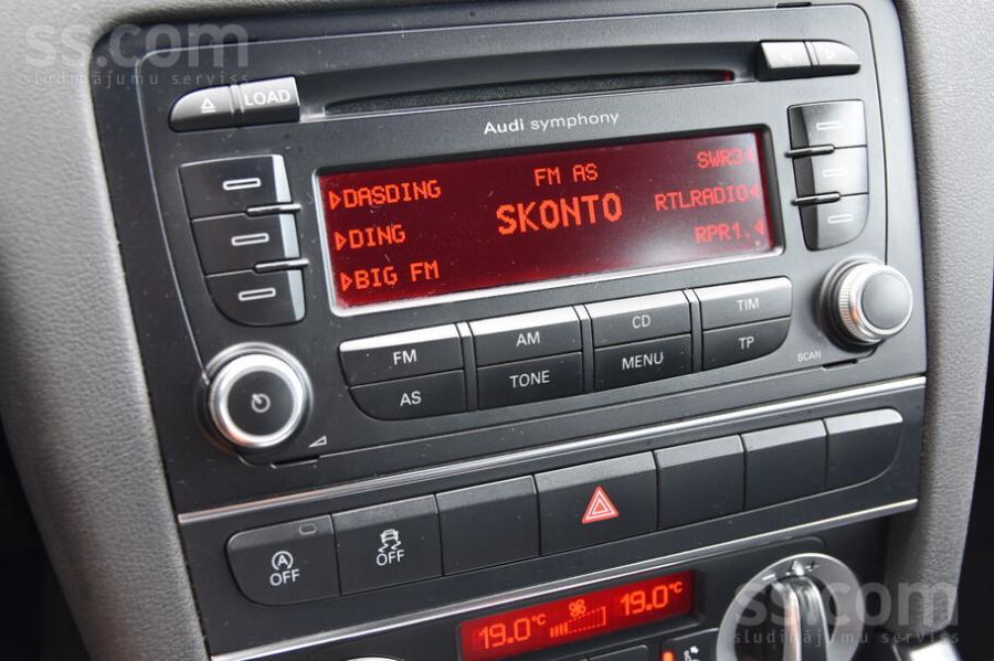 Grey Audi A3 2011 in Riga, with an engine capacity of 1.60 L and mileage of 306 thousand km for 5990 €, photo 23 on AUTOMOTO.COM.LV